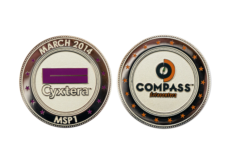 Several Editions of Custom Event Coins: Custom Company Coins Tierpoint ...