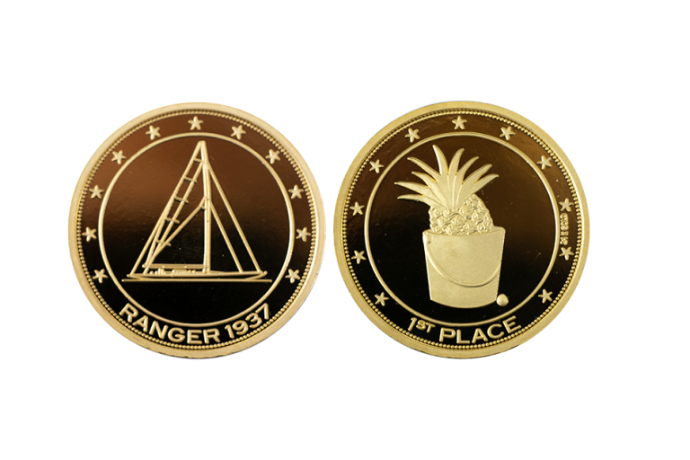 Vessel Coins, Custom Solid Gold Coins 24K Hallmark, Polished Plate ...