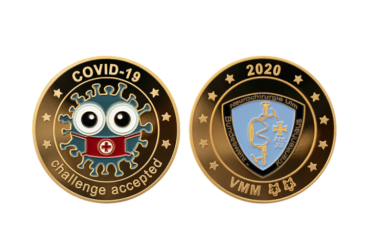 Employee Recognition Coins in Gold with Color | Coin USA